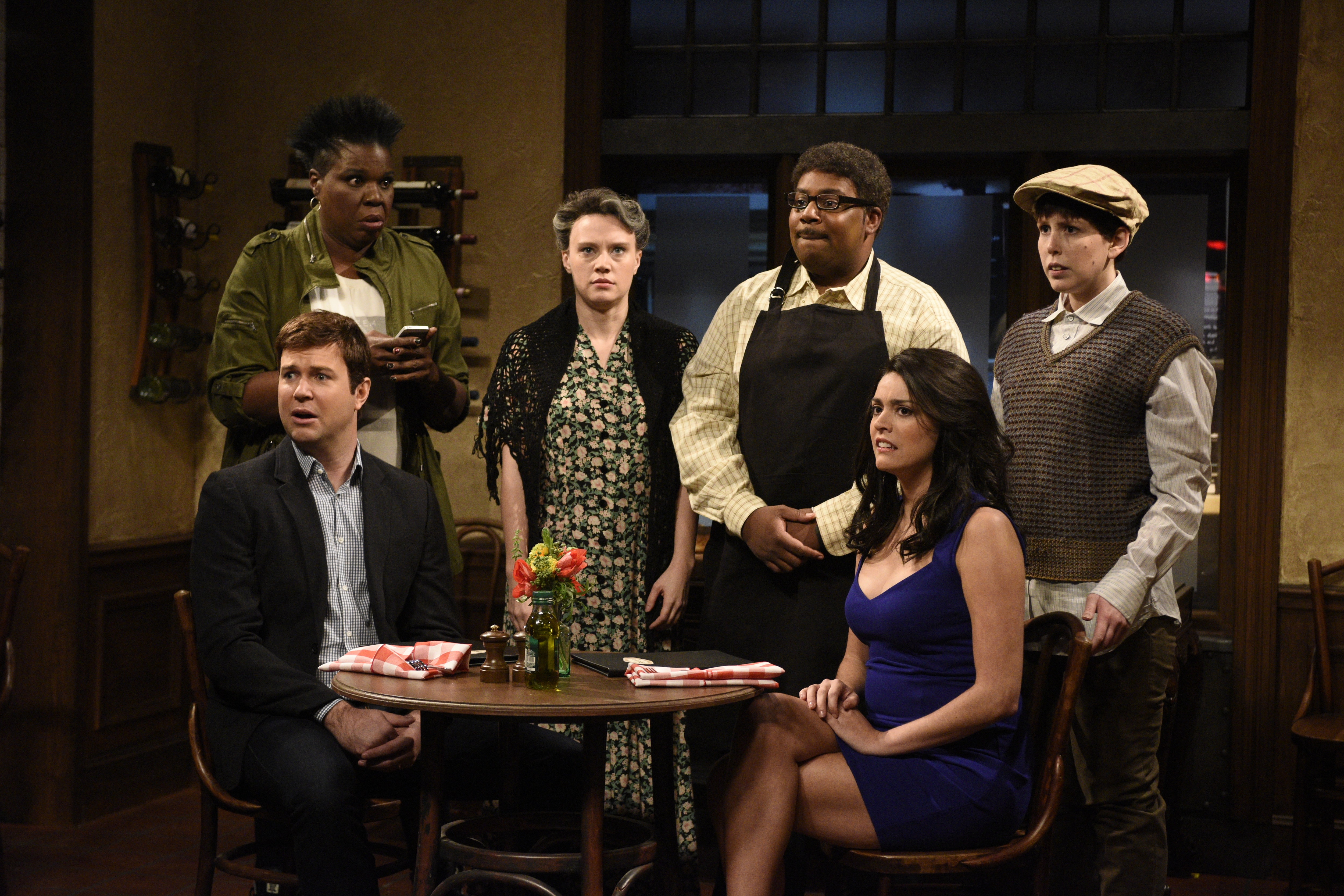 Saturday Night Live: From the Set: Donald Trump and Sia Photo: 2536701 ...