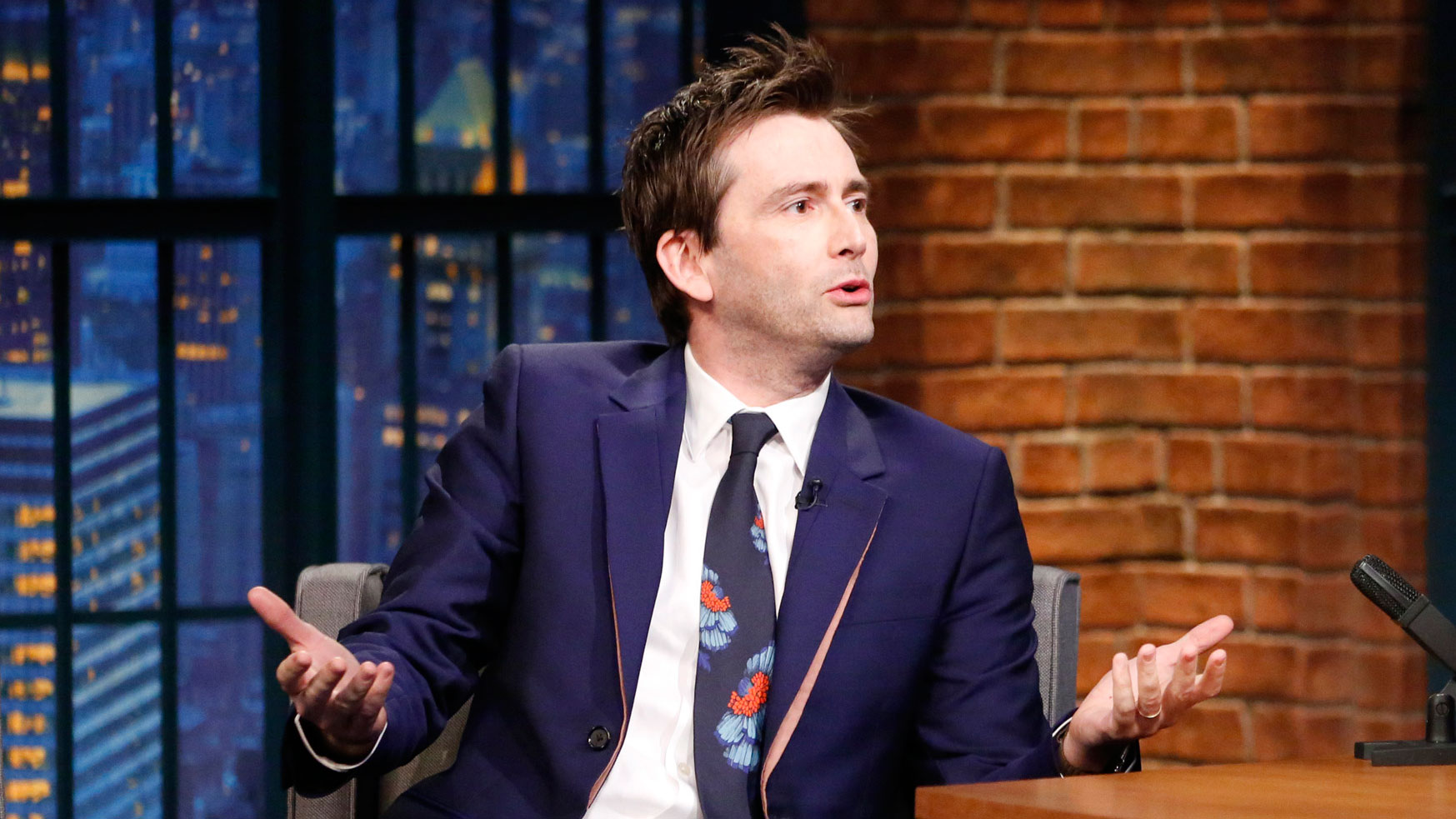 Watch Late Night with Seth Meyers Interview: David Tennant Talks ...