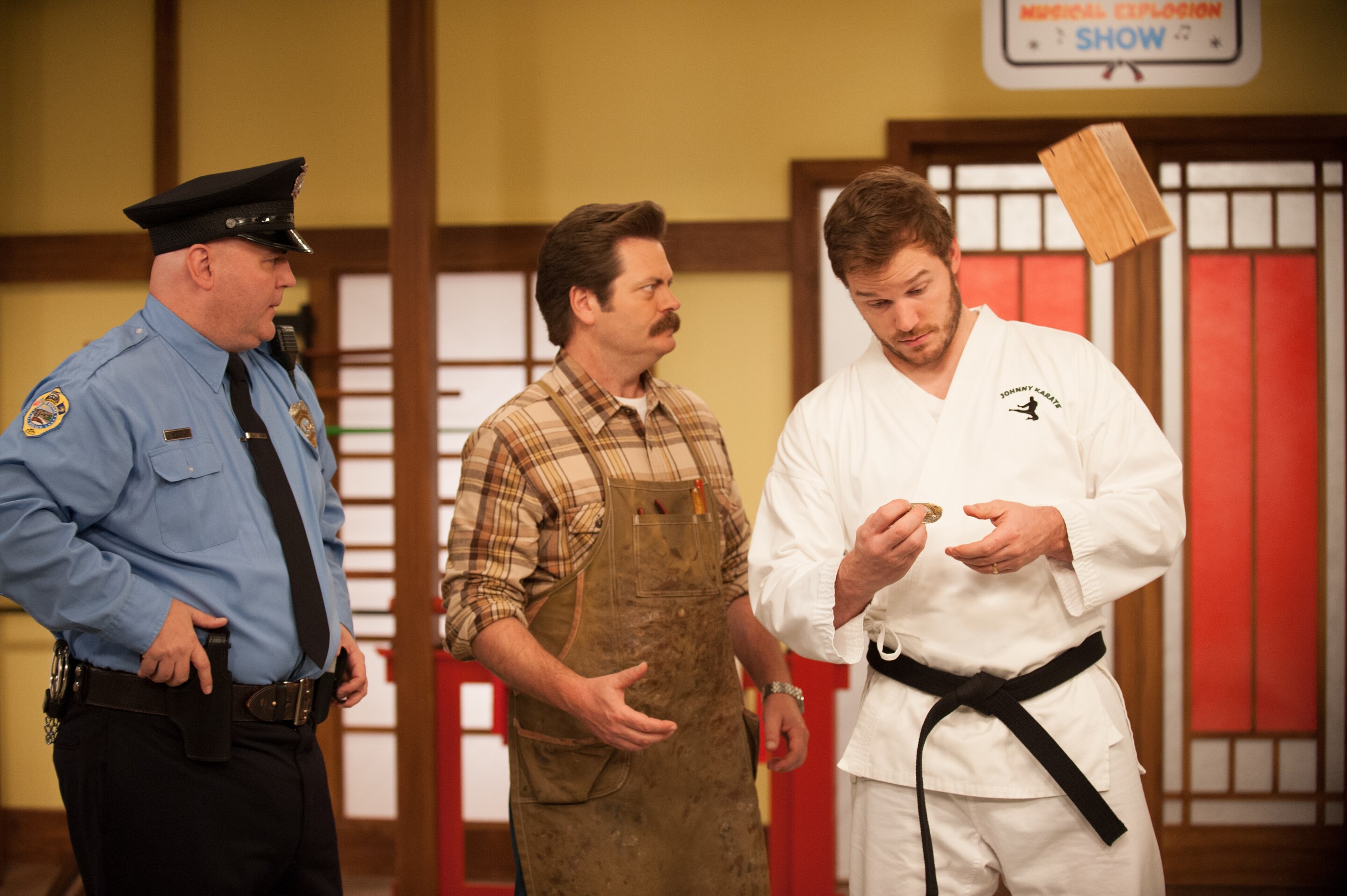 Parks and Recreation: The Johnny Karate Super Awesome Musical Explosion ...
