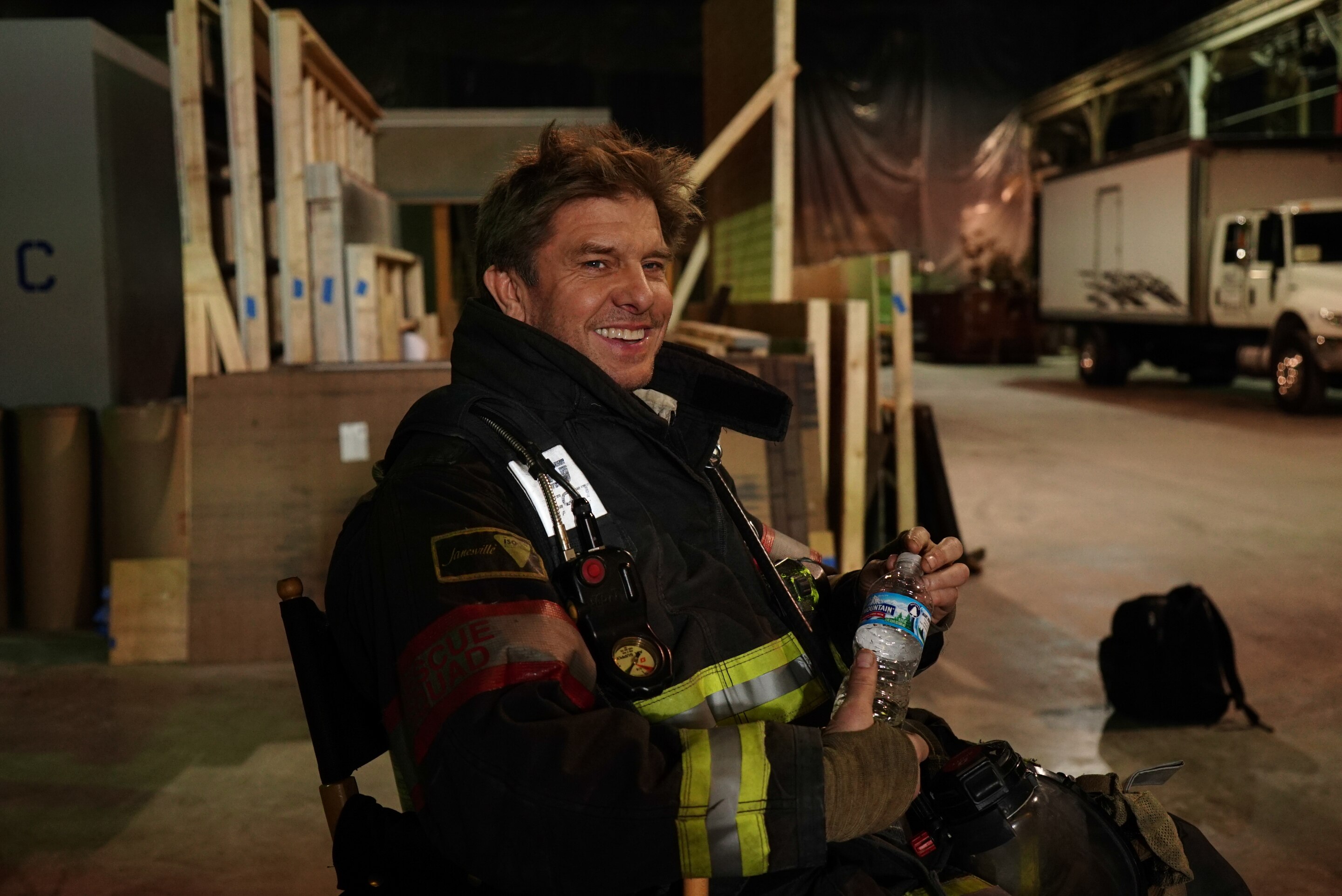 Chicago Fire: Behind the Scenes: Headlong Toward Disaster Photo ...