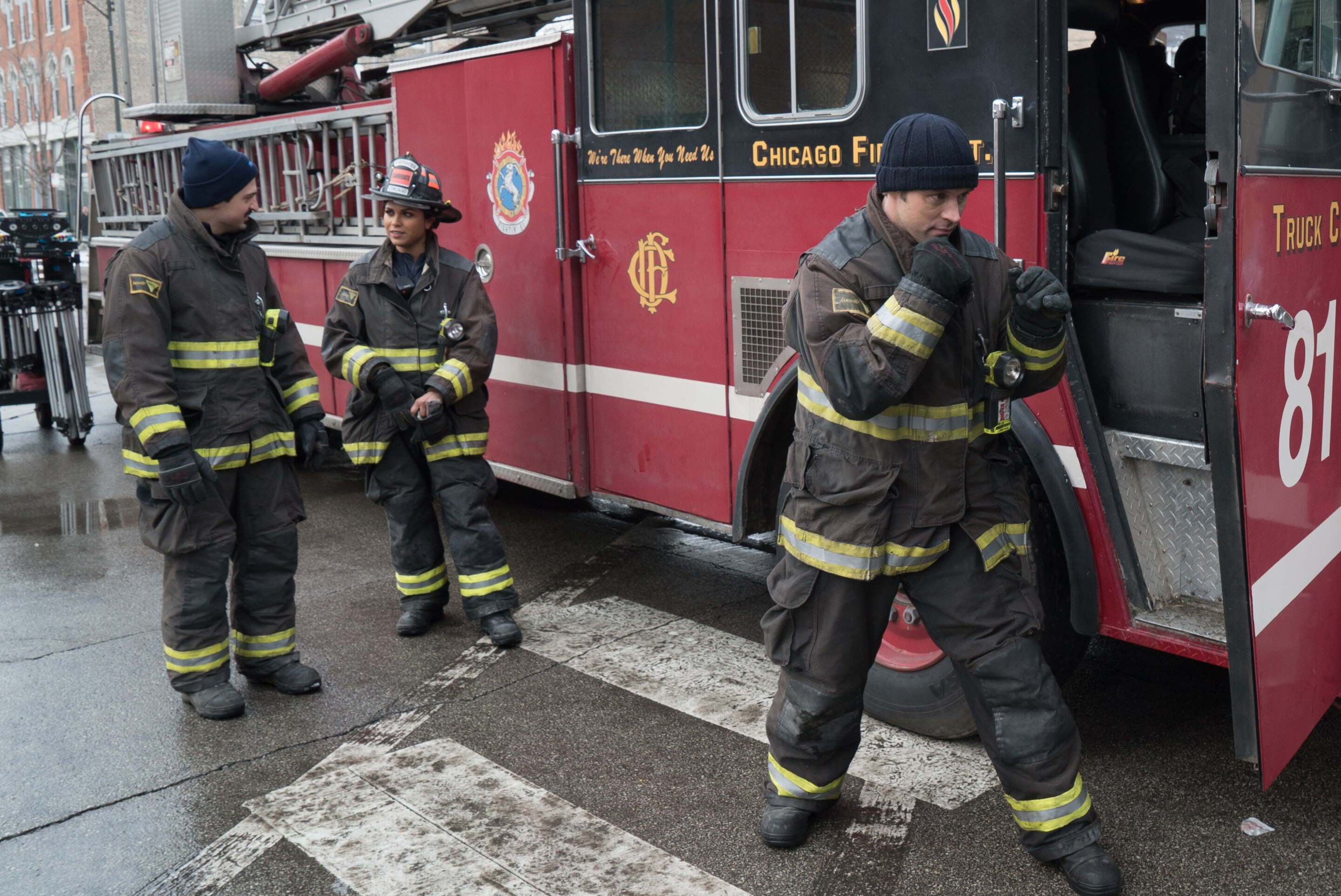 Chicago Fire: Behind the Scenes: Red Rag The Bull Photo: 2247781 - NBC.com