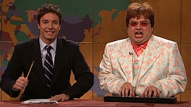 Watch Saturday Night Live Highlight: Weekend Update Segment - Elton ...