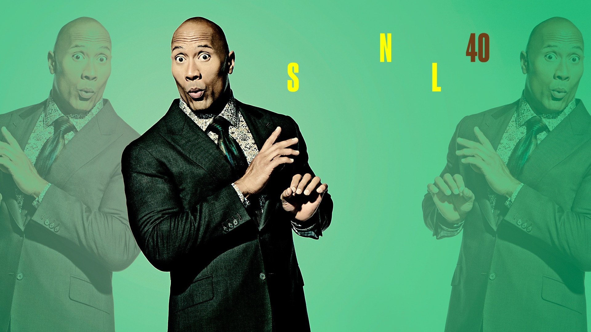 Saturday Night Live: Dwayne Johnson and George Ezra Bumper Photos Photo ...
