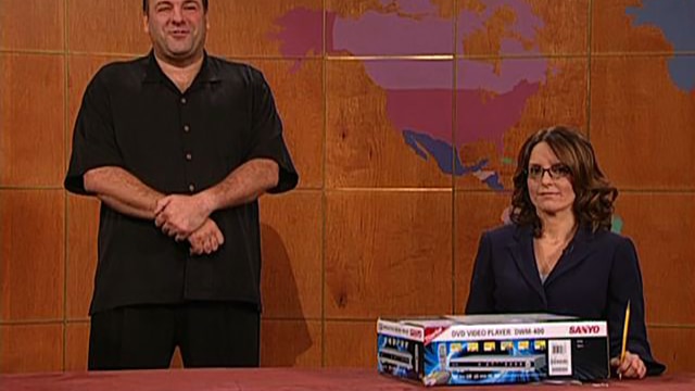 Watch Saturday Night Live Highlight: Weekend Update Segment - James Gandolfini - NBC.com