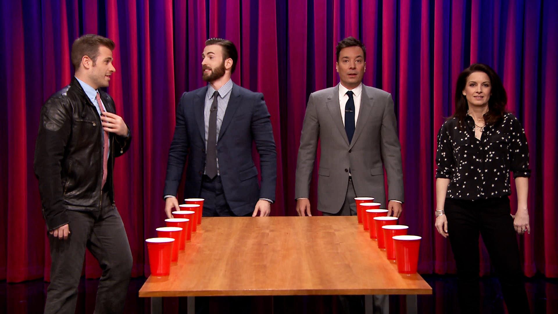 Watch The Tonight Show Starring Jimmy Fallon Highlight: Team Flip Cup ...