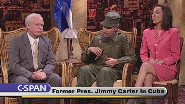 Watch Saturday Night Live Highlight: C-SPAN: Jimmy Carter Meets Fidel ...