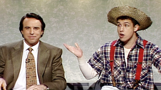 Watch Saturday Night Live Highlight: Weekend Update: Chris Farley ...