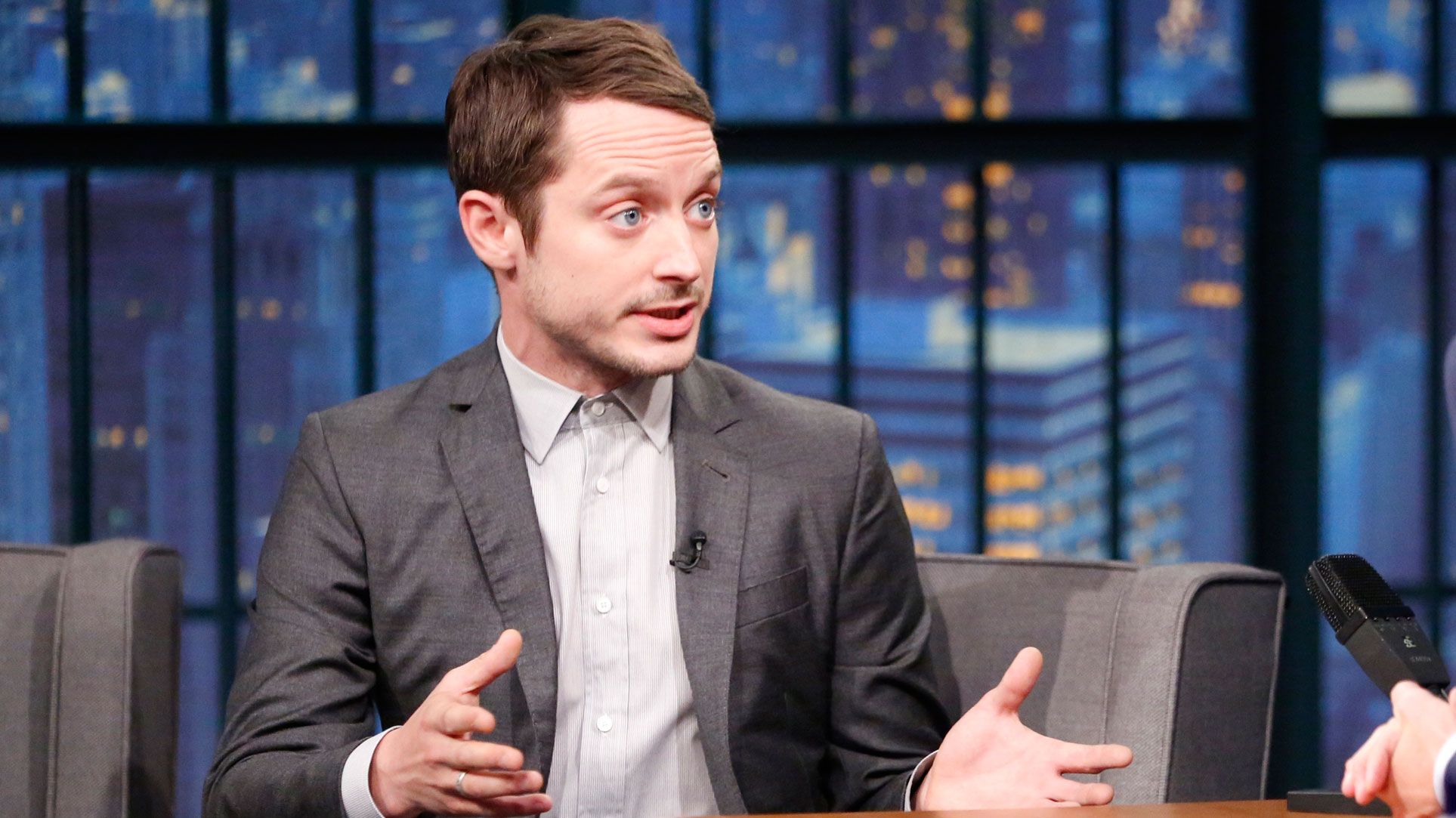 Watch Late Night with Seth Meyers Interview: Elijah Wood's DJ Name Is ...