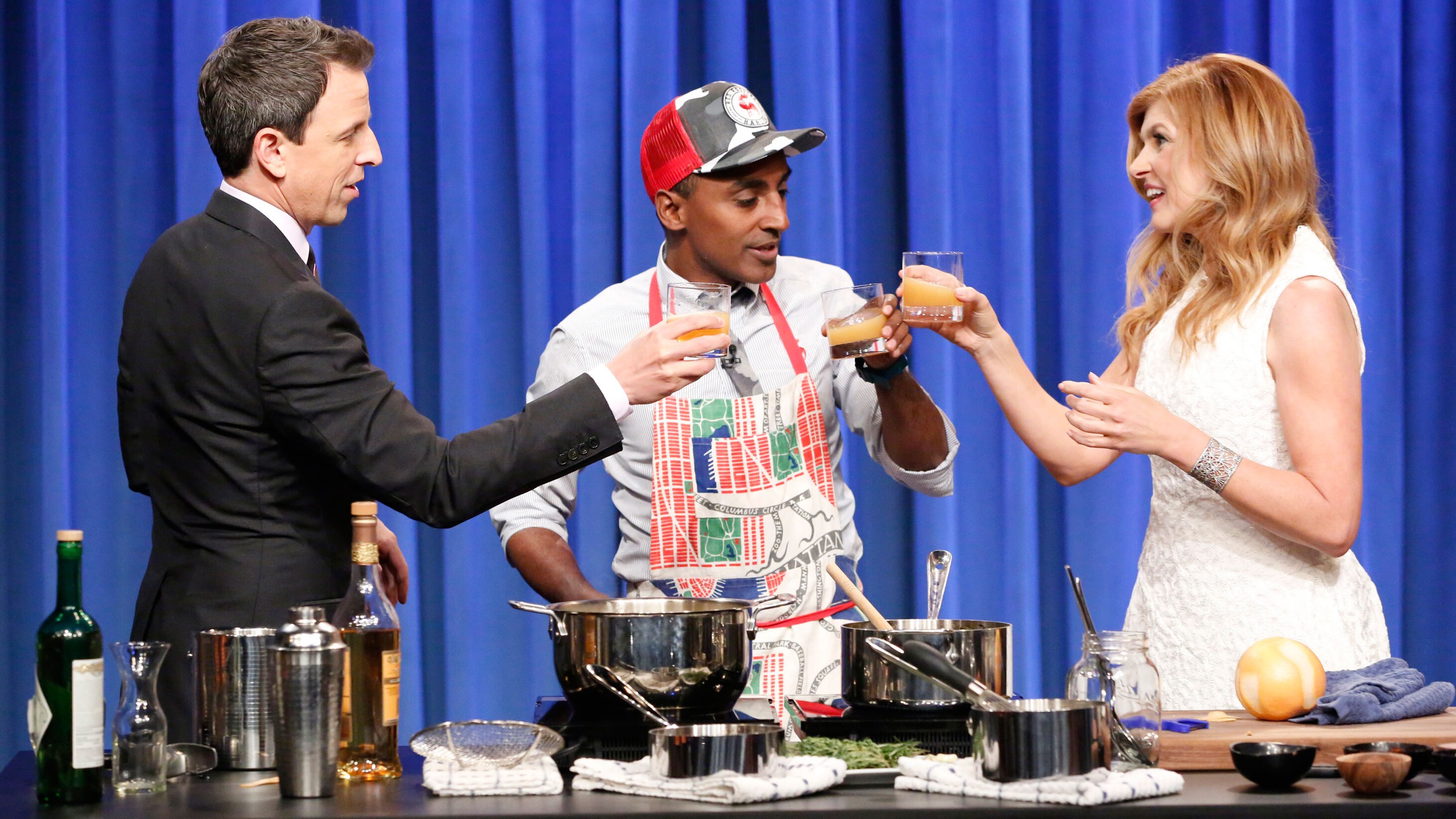 Watch Late Night with Seth Meyers Interview: Connie Britton and Seth ...