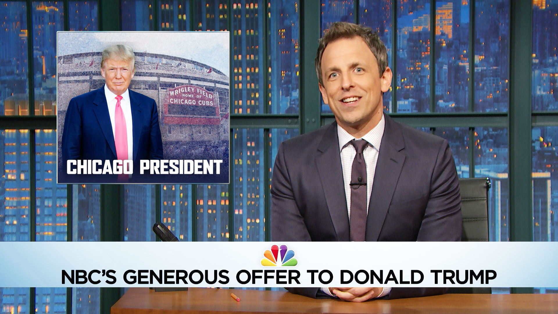 Watch Late Night with Seth Meyers Highlight: Seth Casts Donald Trump's ...