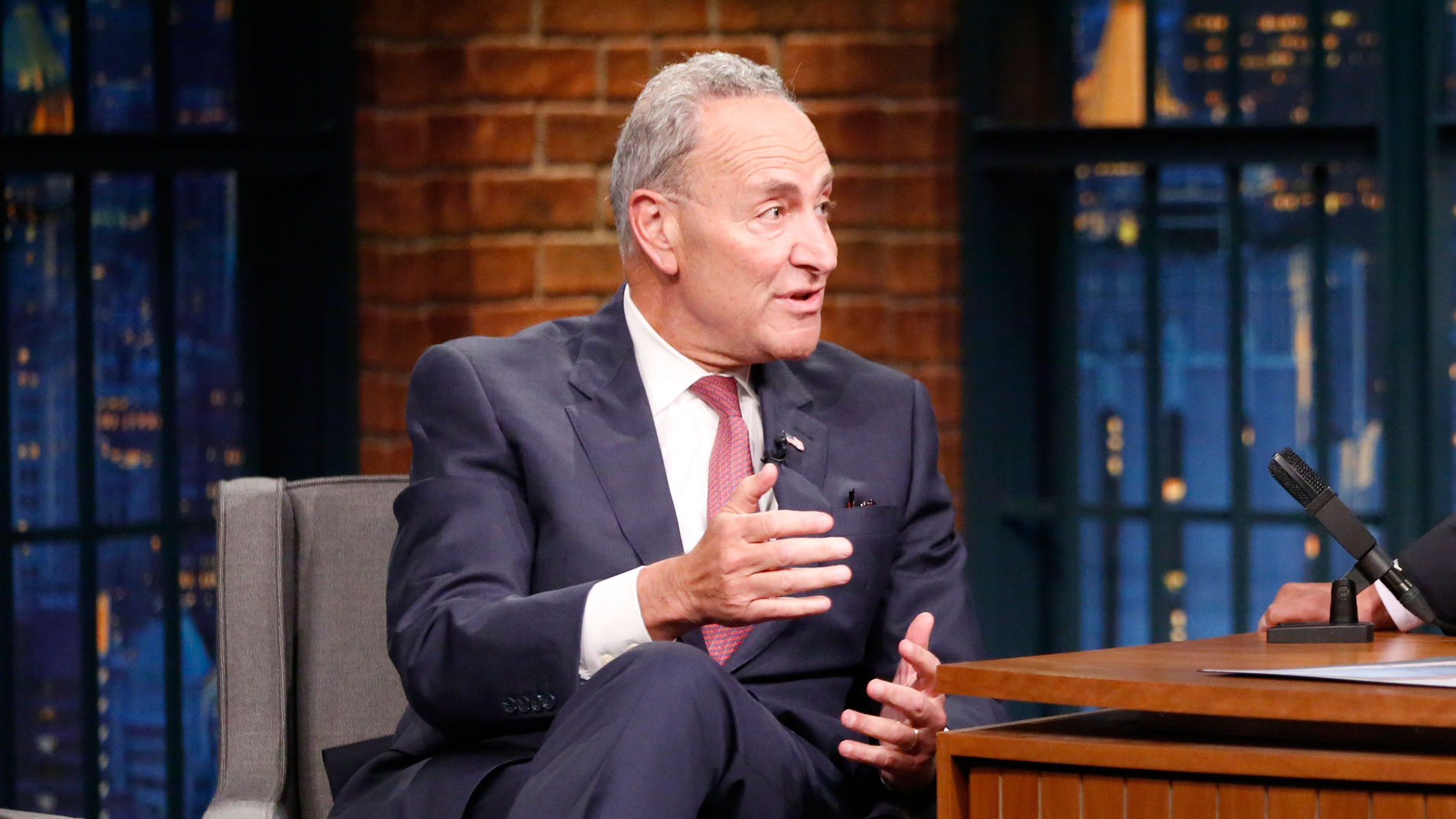 Watch Late Night with Seth Meyers Interview: Chuck Schumer Talks Living ...