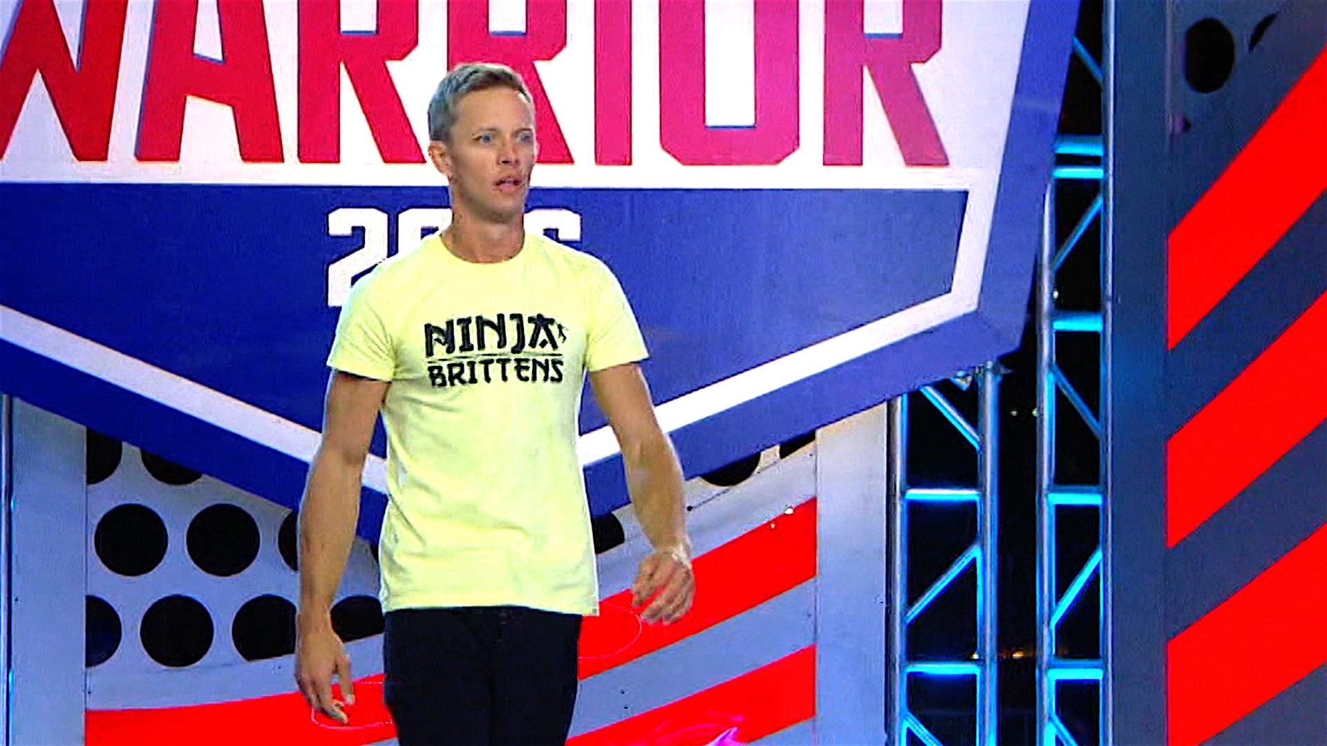 Watch American Ninja Warrior Highlight: Geoff Britten - Stage 1 - NBC.com