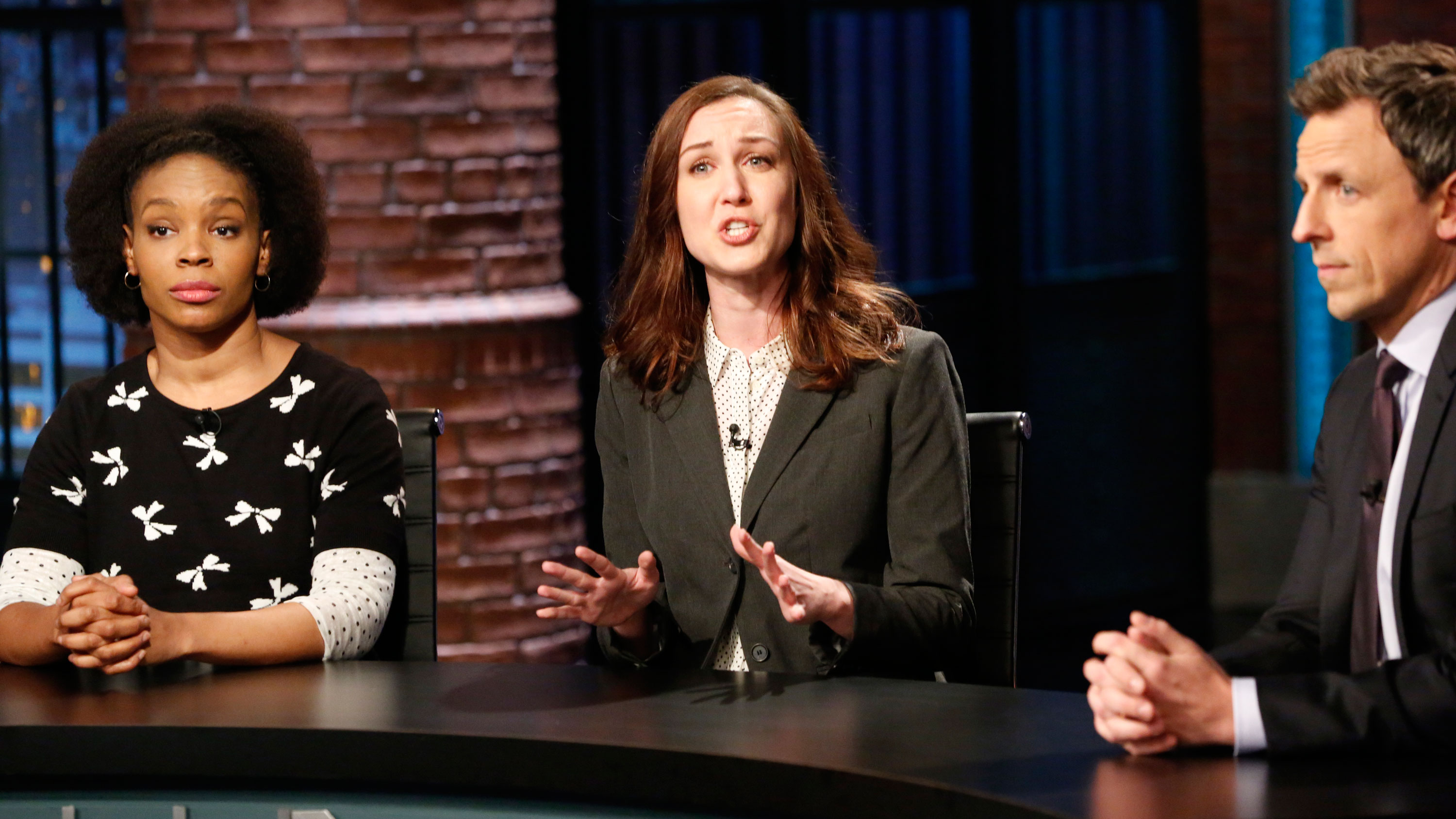 Watch Late Night with Seth Meyers Highlight: Point, Counterpoint: Trump ...