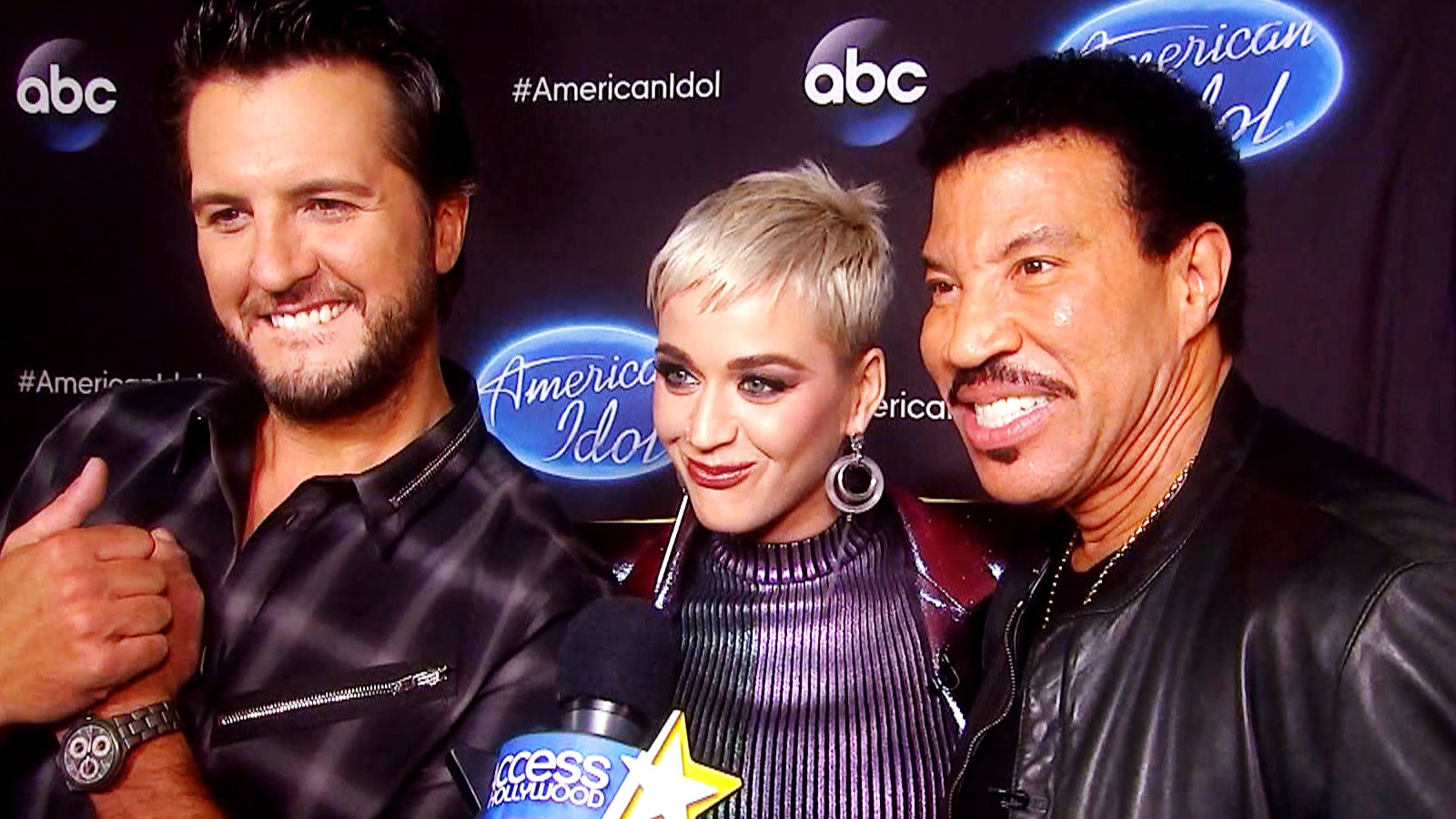 Watch Access Hollywood Interview: 'American Idol' Judges Luke Bryan ...