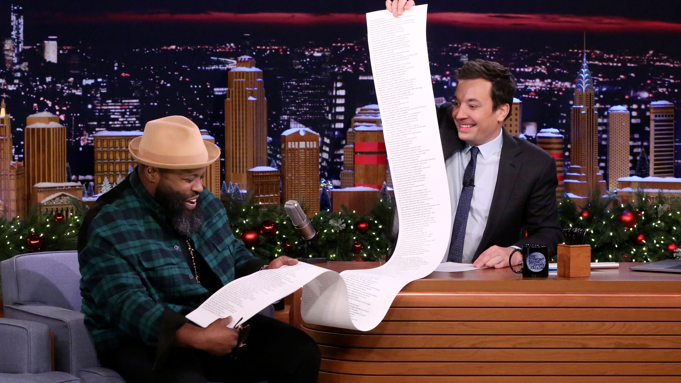 Watch The Tonight Show Starring Jimmy Fallon Highlight: Jimmy Interviews The Roots' Black ...