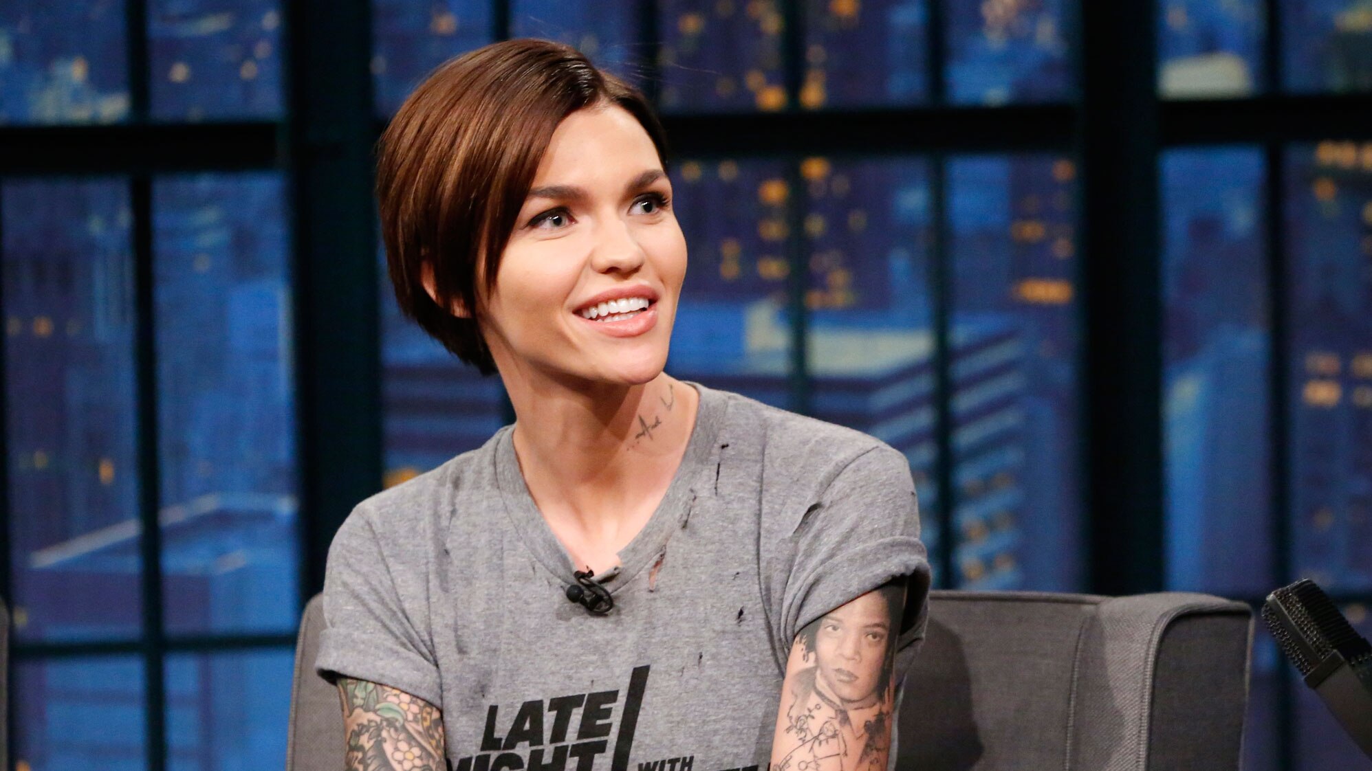 Watch Late Night with Seth Meyers Interview: Ruby Rose Went from Call ...