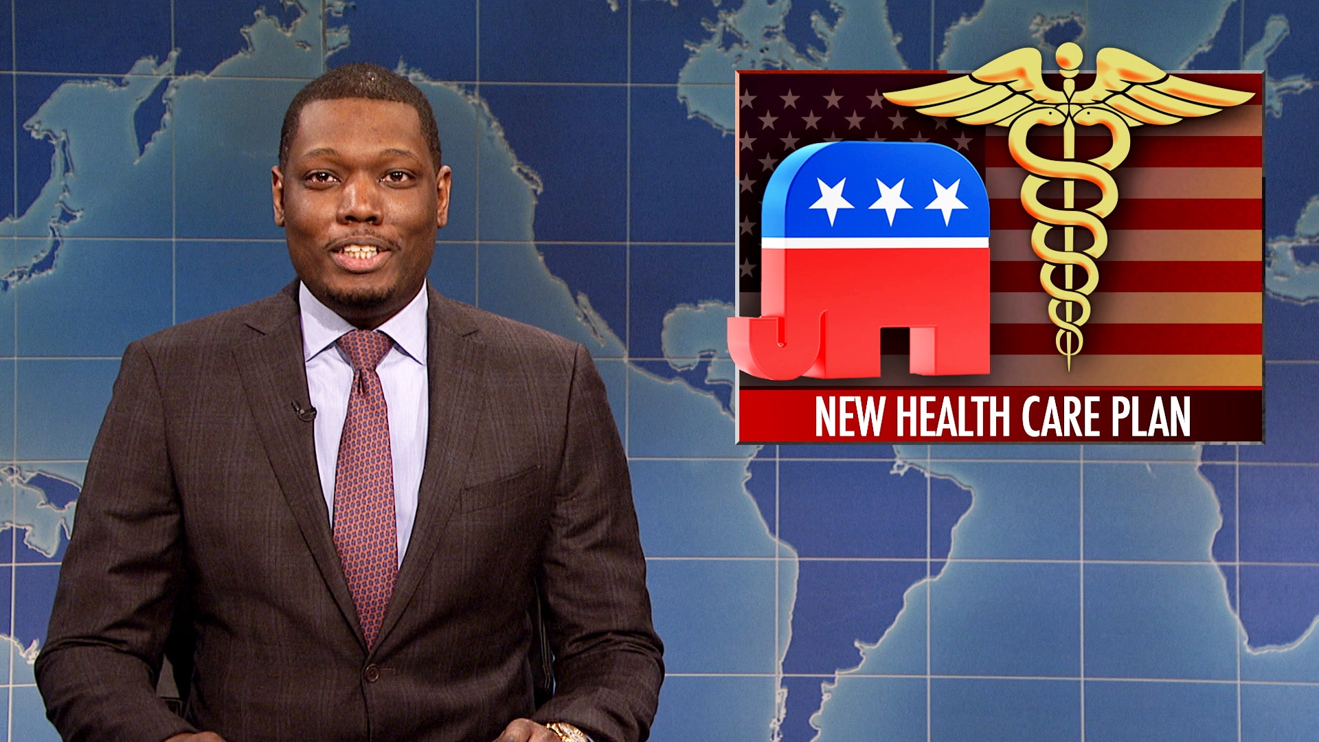 Watch Saturday Night Live Highlight: Weekend Update on Trumpcare - NBC.com