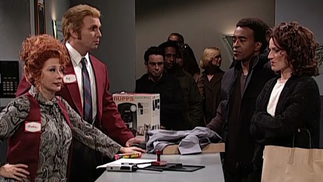 Watch Saturday Night Live Highlight: Nadeen at Wilson's - NBC.com