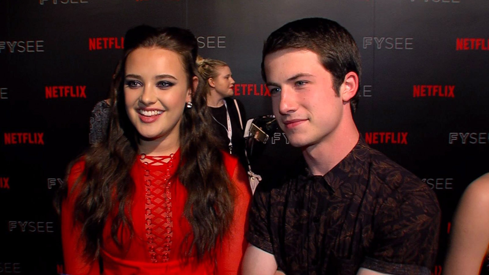 Watch Access Hollywood Interview: Katherine Langford & Dylan Minnette On '13 Reasons Why ...