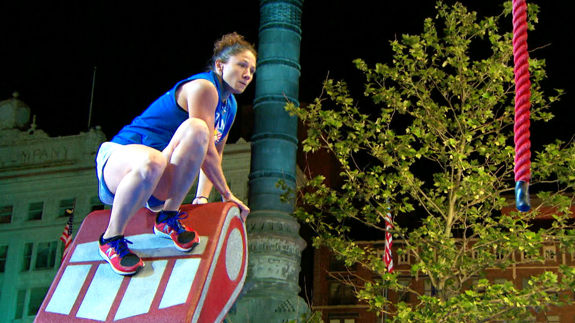 Watch American Ninja Warrior Highlight: Sarah Poulin - Cleveland Quals ...
