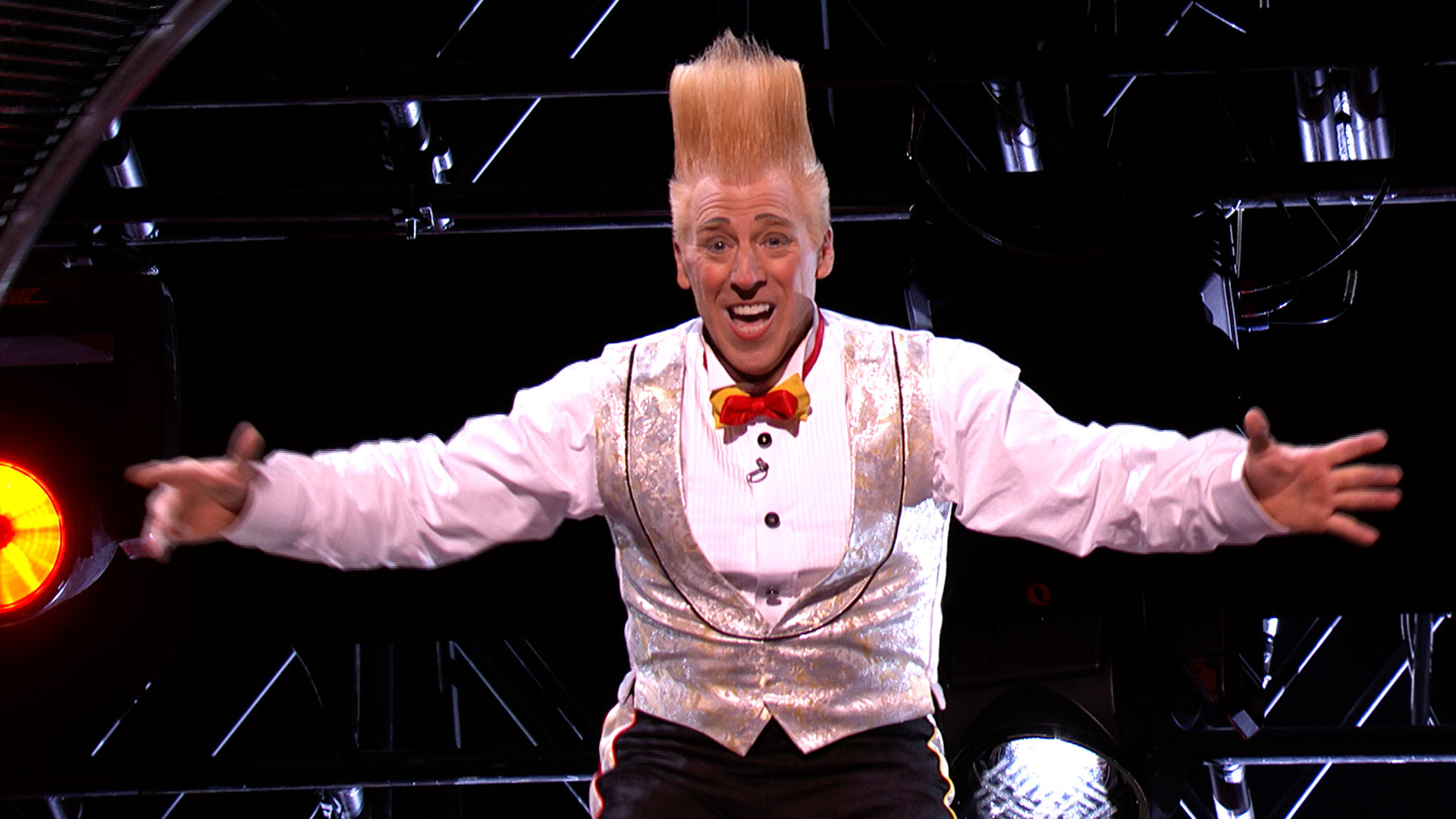 Watch America's Got Talent Highlight: Bello Nock, Live Shows 1 - NBC.com