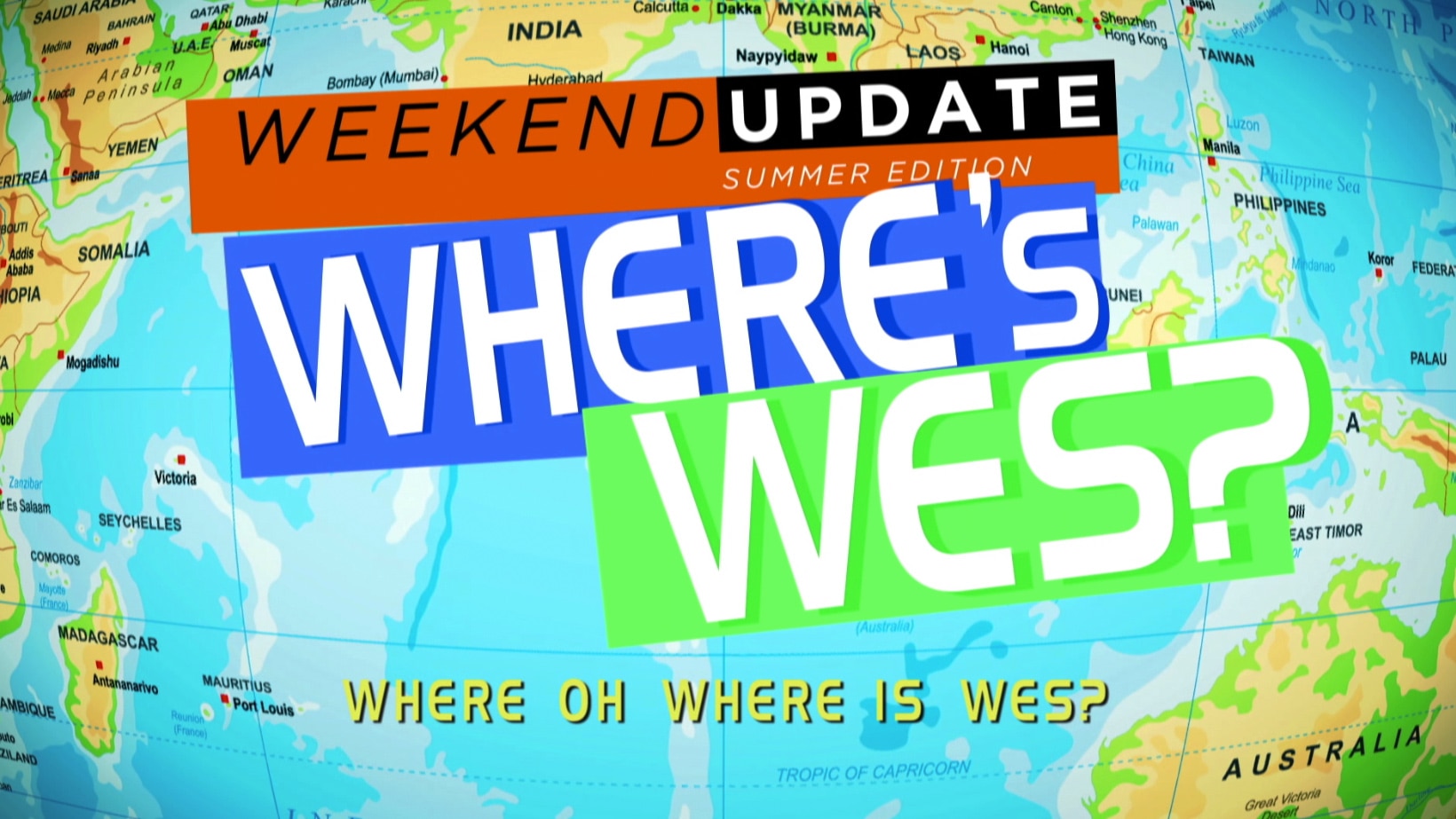 Watch Saturday Night Live Highlight: Weekend Update: Where's Wes? - NBC.com