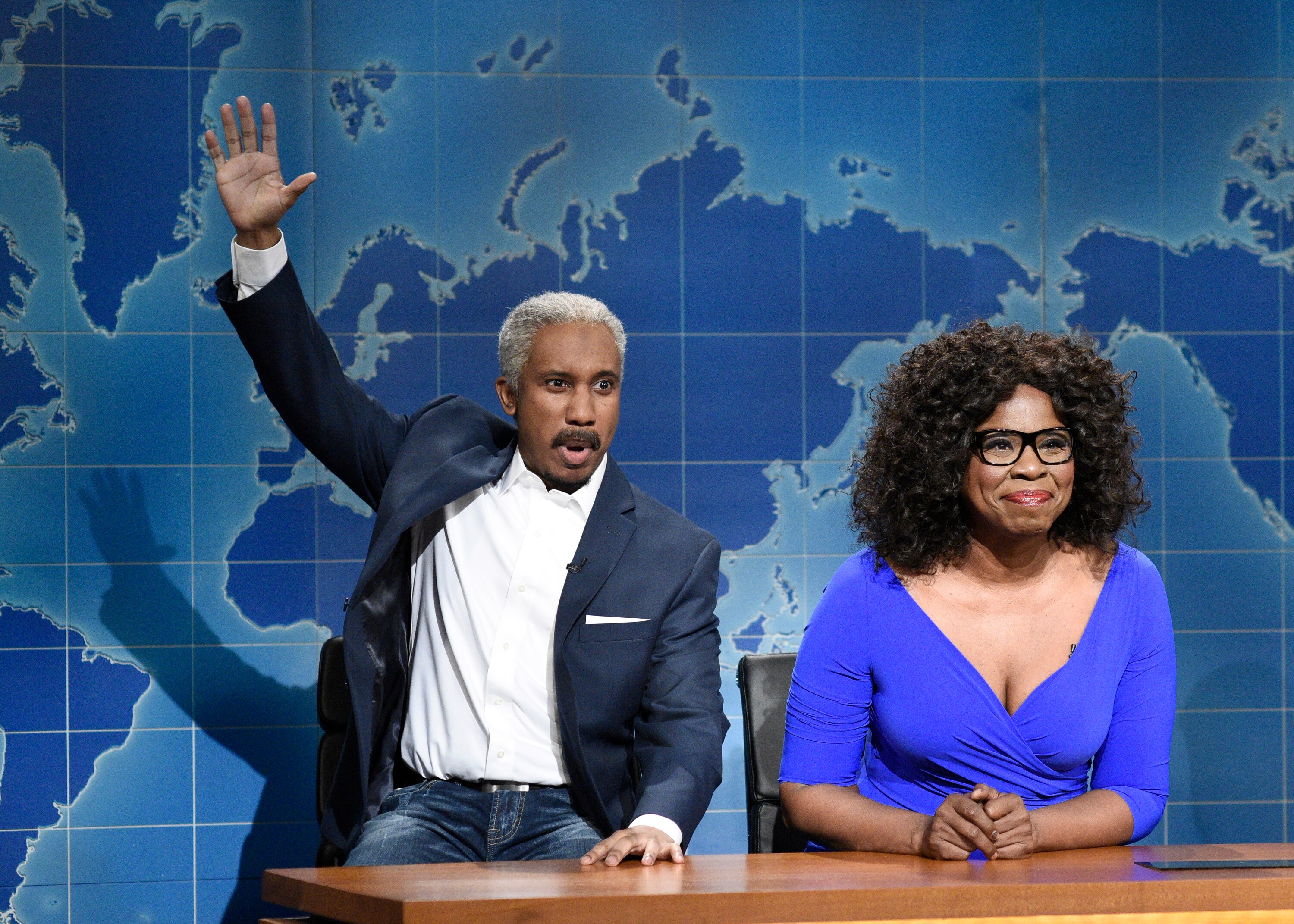 Saturday Night Live: From the Set: Sam Rockwell and Halsey Photo ...