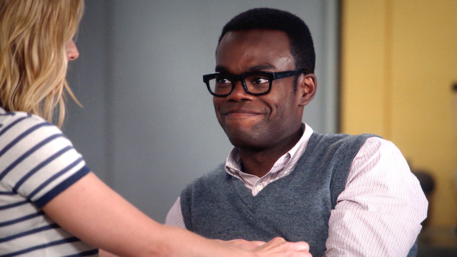 Watch The Good Place Highlight: The Moment Chidi Fell for Eleanor - NBC.com