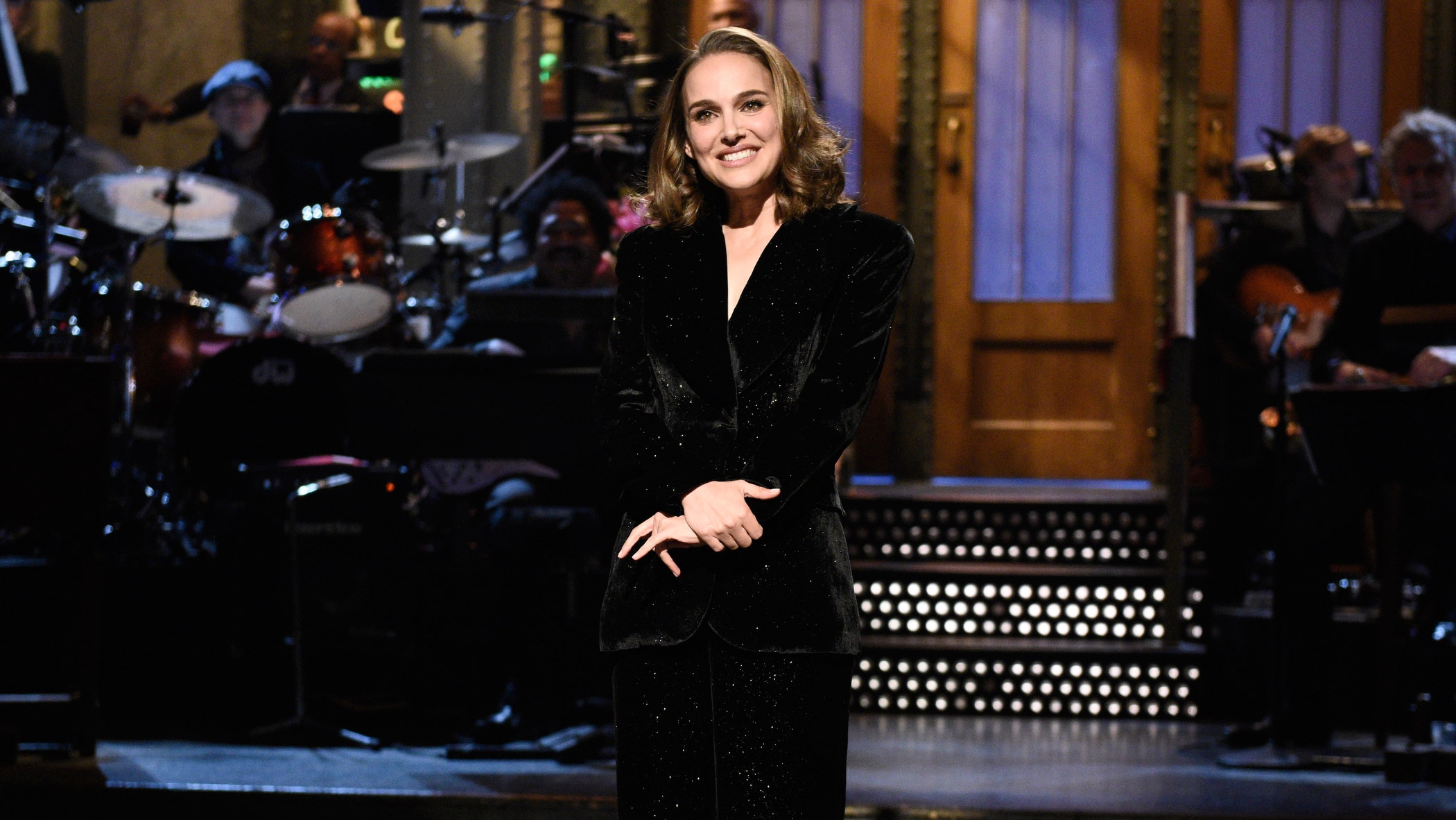 Watch Saturday Night Live Highlight: Natalie Portman Announcer Monologue - NBC.com