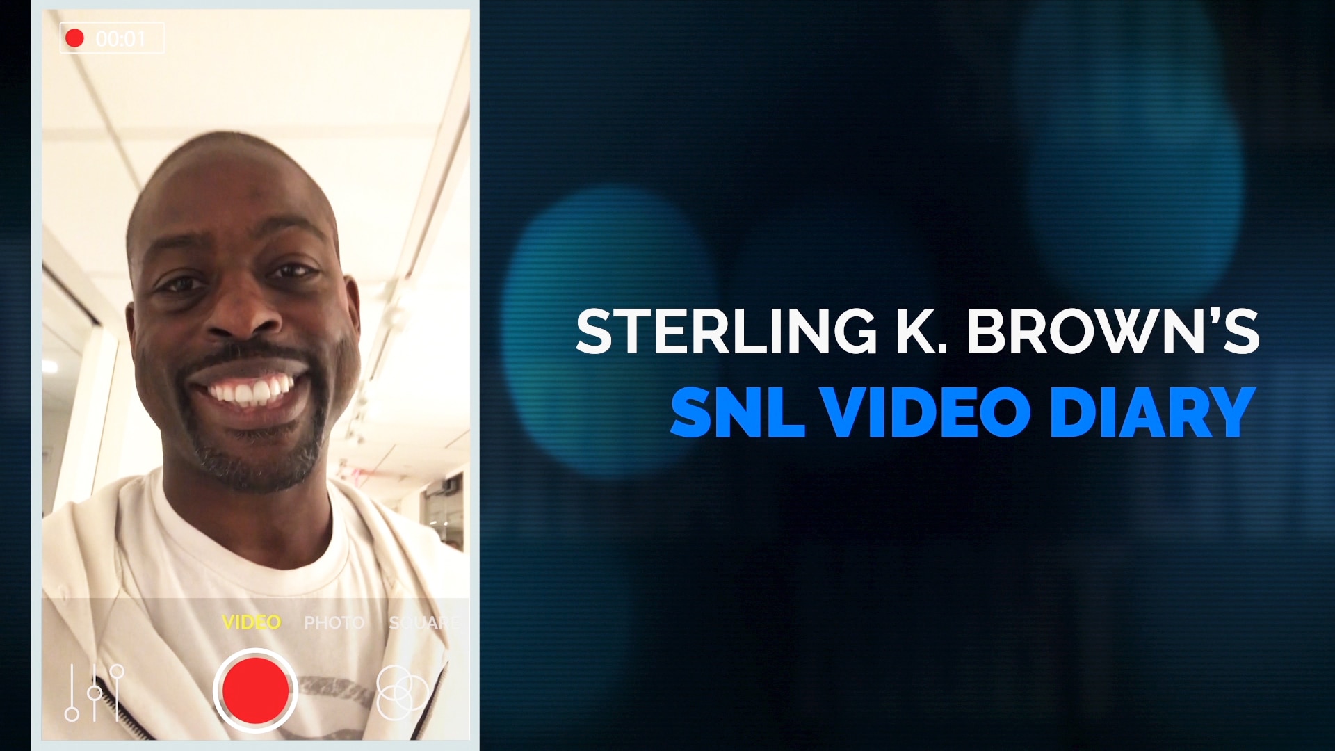 Watch Saturday Night Live Web Exclusive: Sterling K. Brown's SNL Video Diary - NBC.com