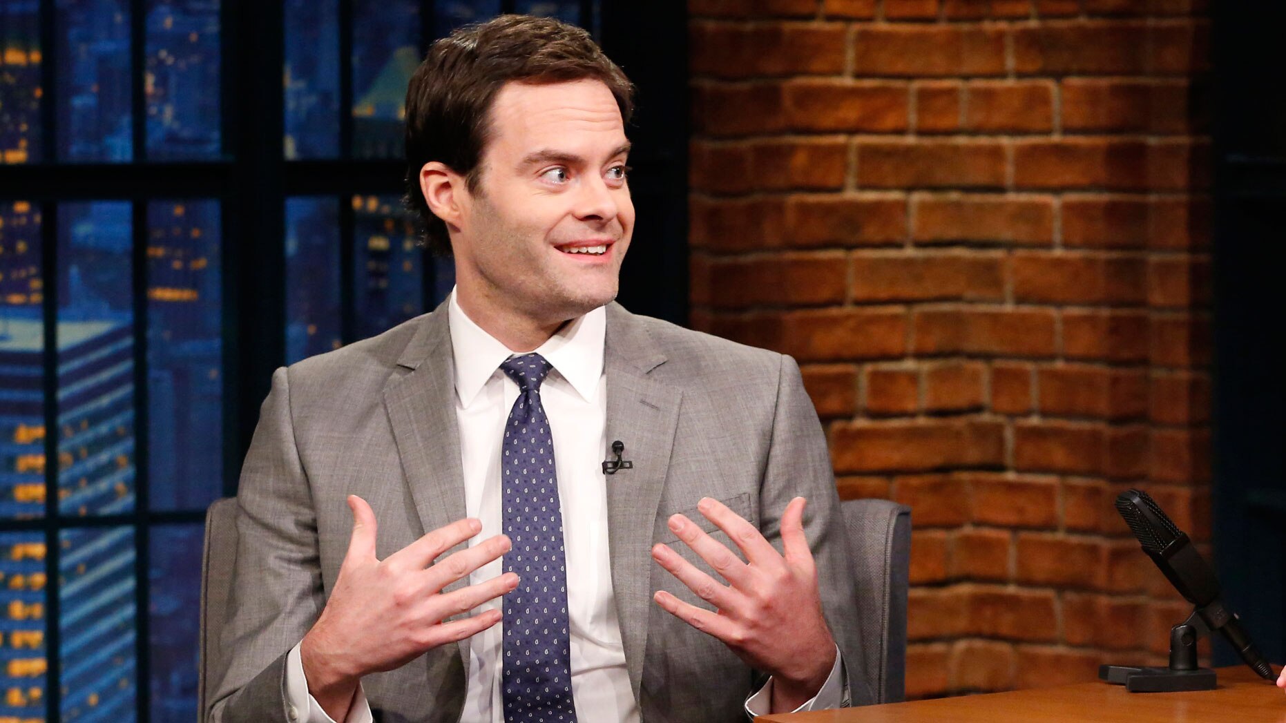 Watch Late Night with Seth Meyers Interview: Bill Hader on Playing a ...