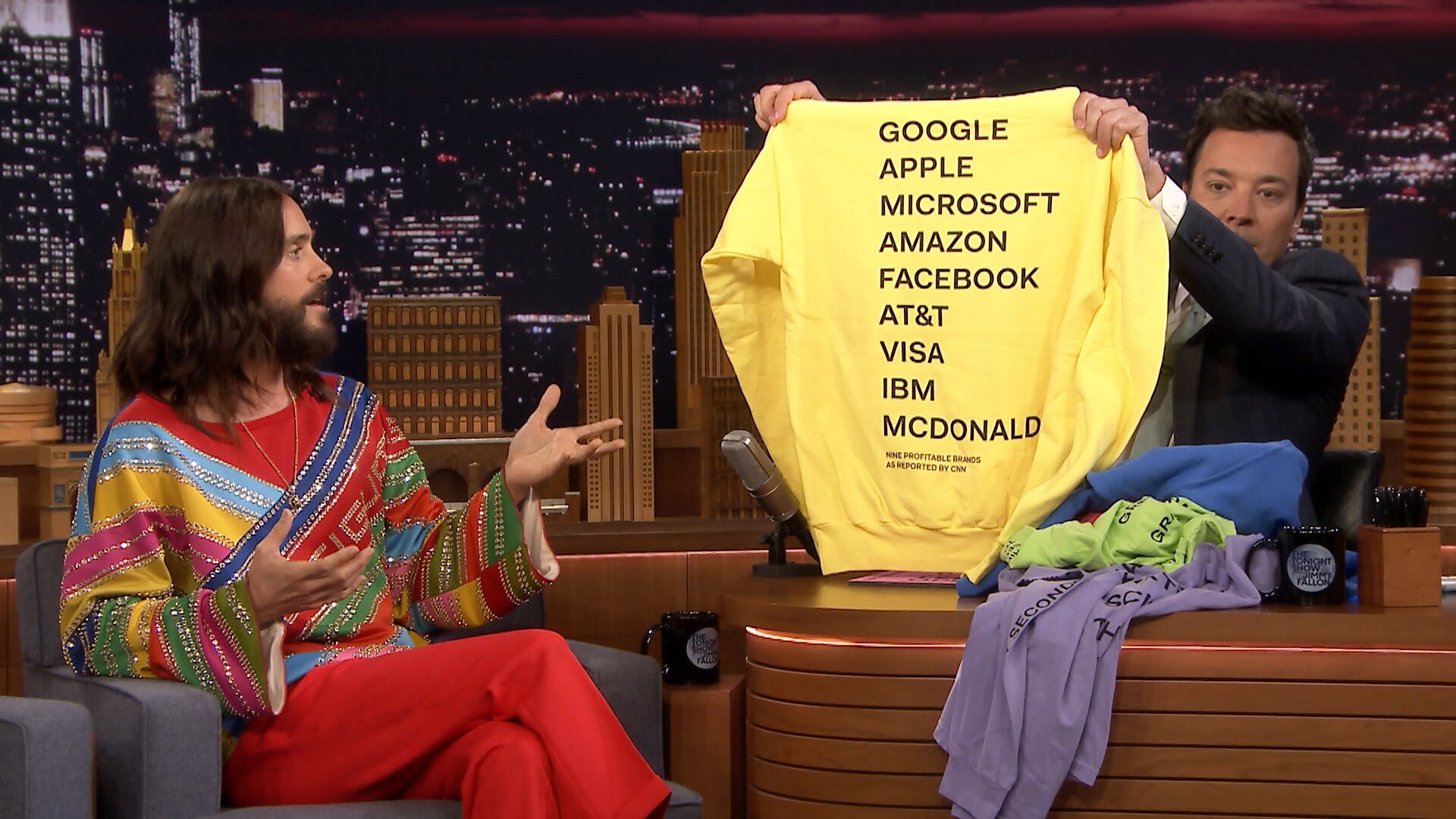 Watch The Tonight Show Starring Jimmy Fallon Interview Jared Leto