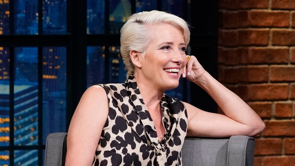 Watch Late Night with Seth Meyers Interview: Emma Thompson Accepted Her ...
