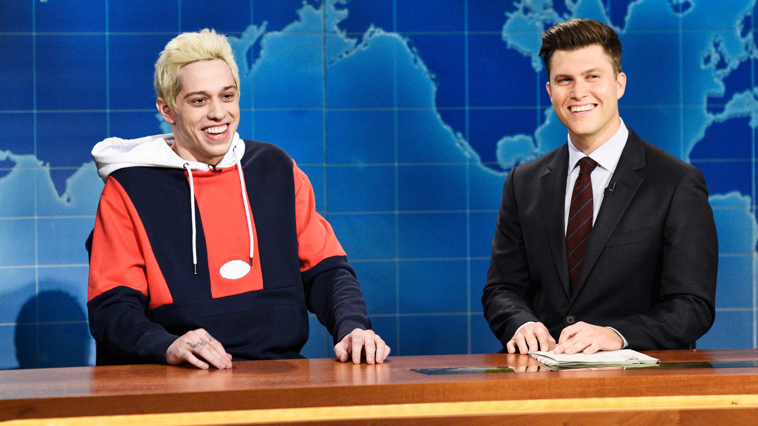 Watch Saturday Night Live Highlight: Weekend Update: Pete Davidson on His Engagement to Ariana ...