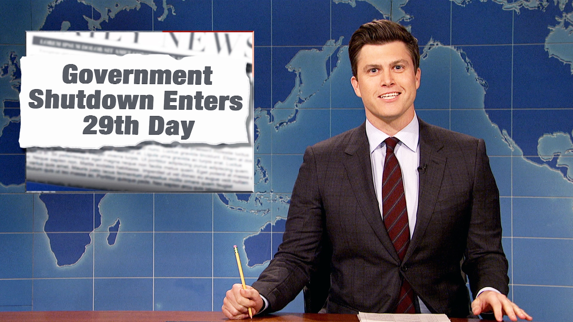 Watch Saturday Night Live Highlight: Weekend Update: Government ...