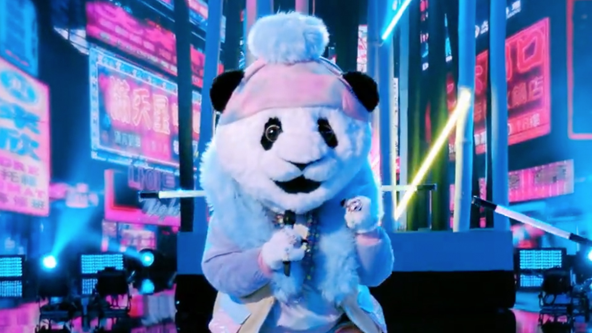 Watch Access Hollywood Interview: 'The Masked Singer' Reveals The Panda ...