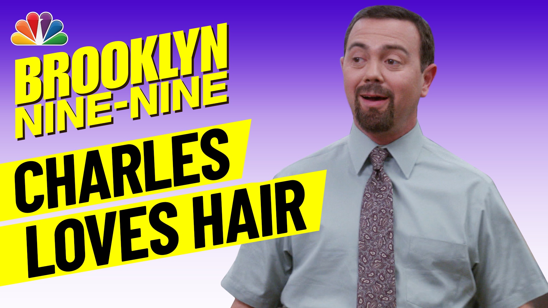 Watch Brooklyn Nine-Nine Web Exclusive: Charles Boyle Loves Hair - NBC.com