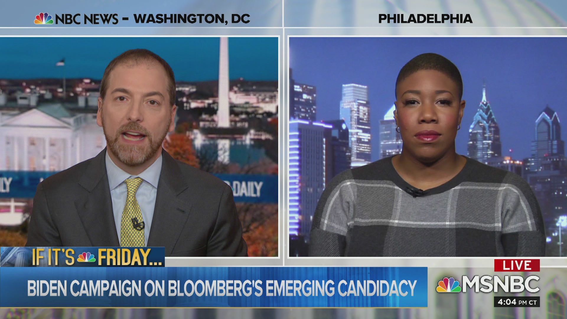 Watch MTP Daily Episode: MTP Daily 11/8/19 - NBC.com