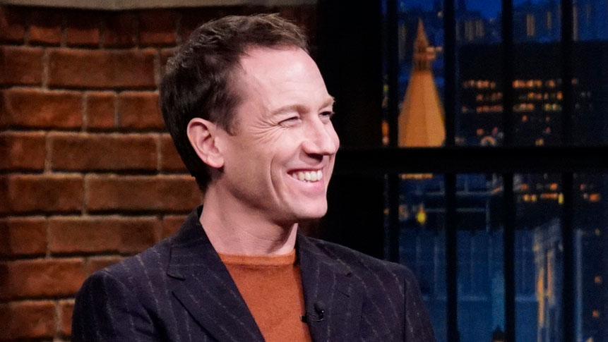Watch Late Night with Seth Meyers Interview: Tobias Menzies Was ...