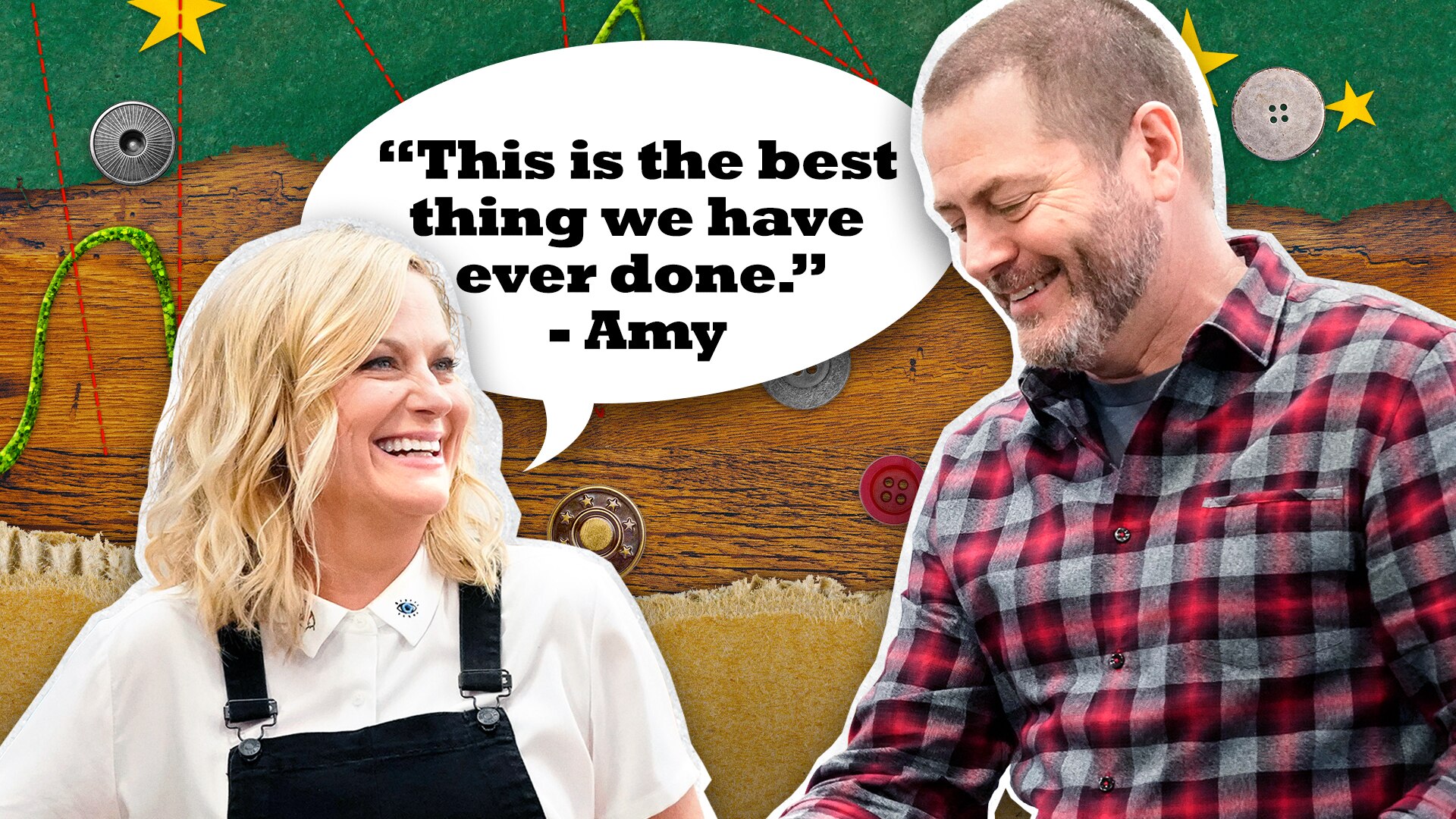 Watch Making It Web Exclusive: Amy Poehler and Nick Offerman: Work Hard ...
