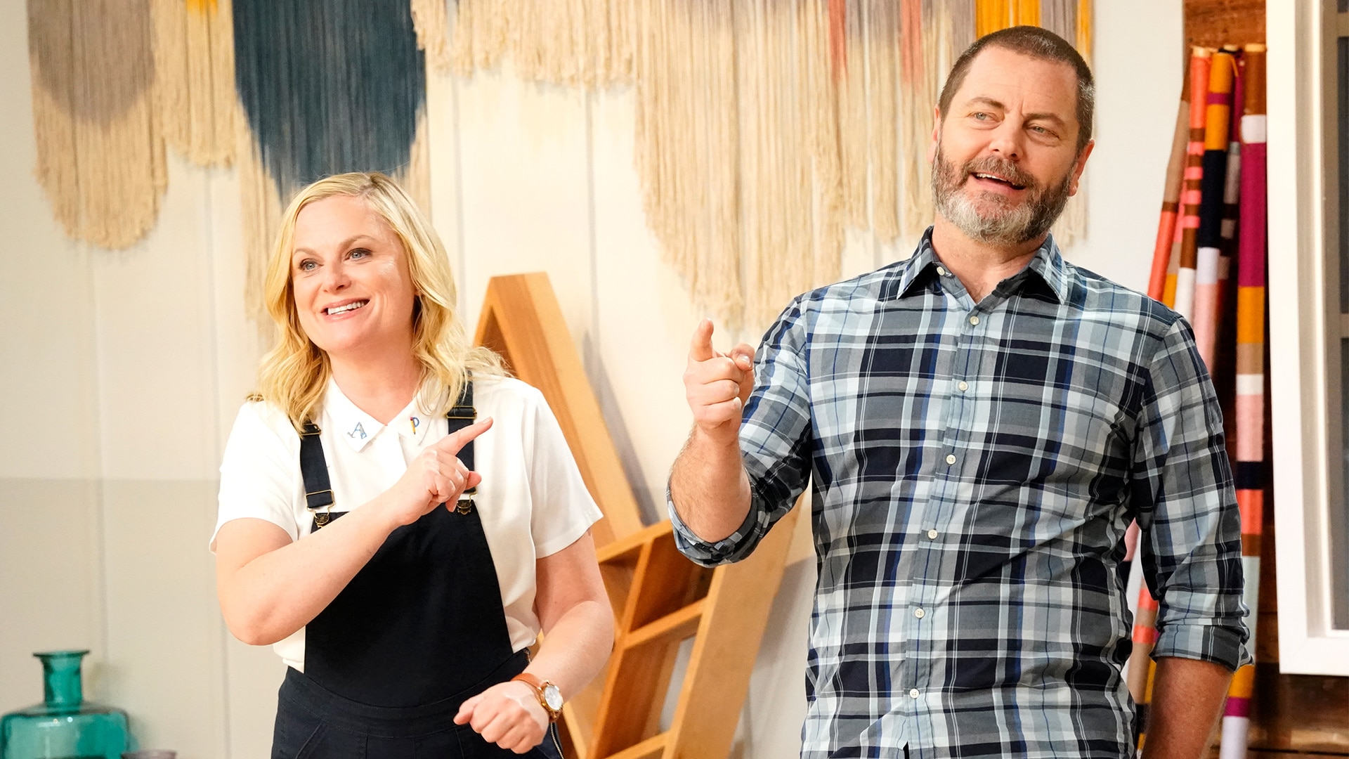 Watch Making It Web Exclusive: Amy Poehler and Nick Offerman Encourage ...