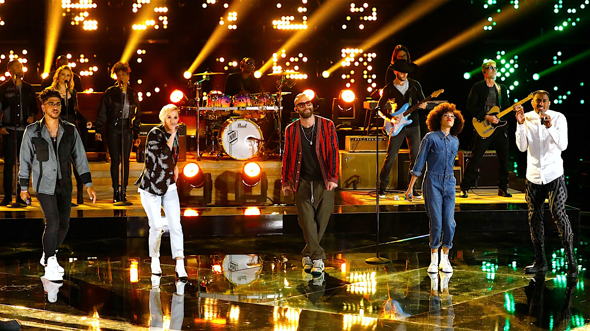 Watch The Voice Highlight: Team Adam - Live Top 24 - NBC.com