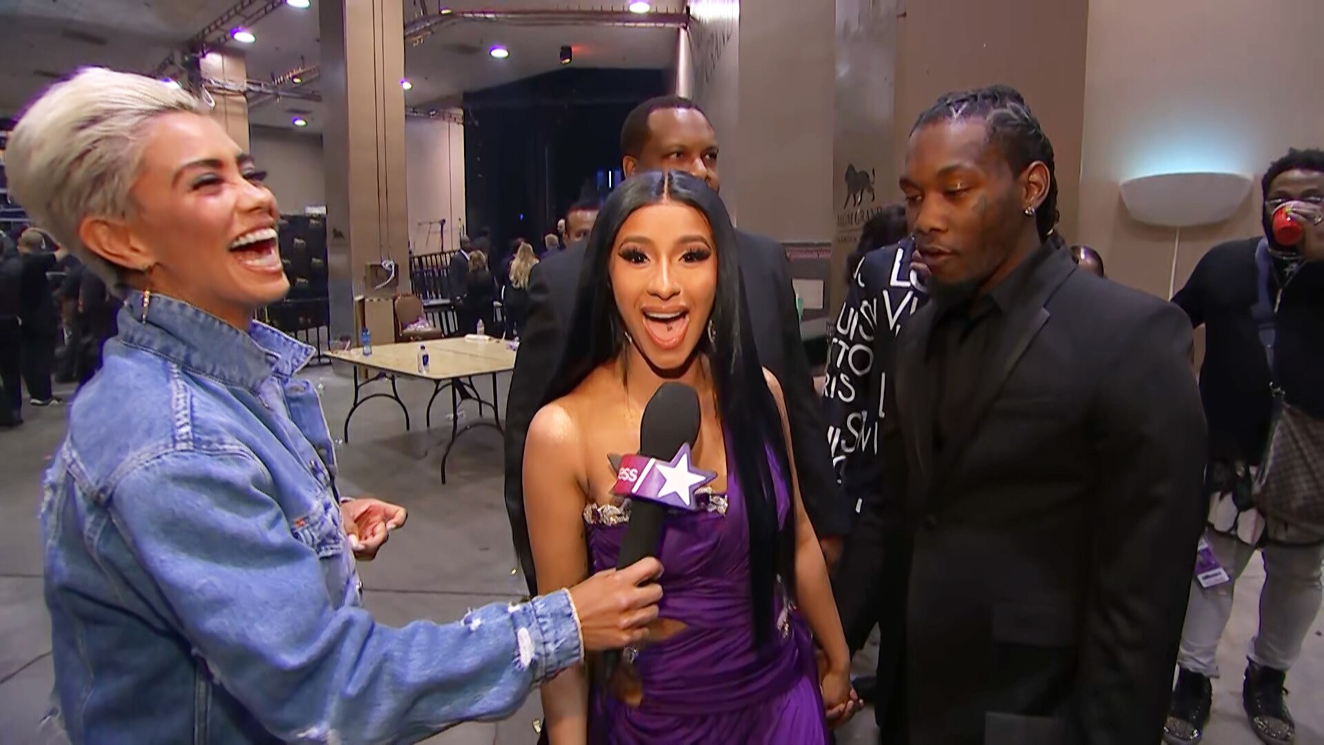 Watch Access Hollywood Interview Cardi B Sets The Record Straight