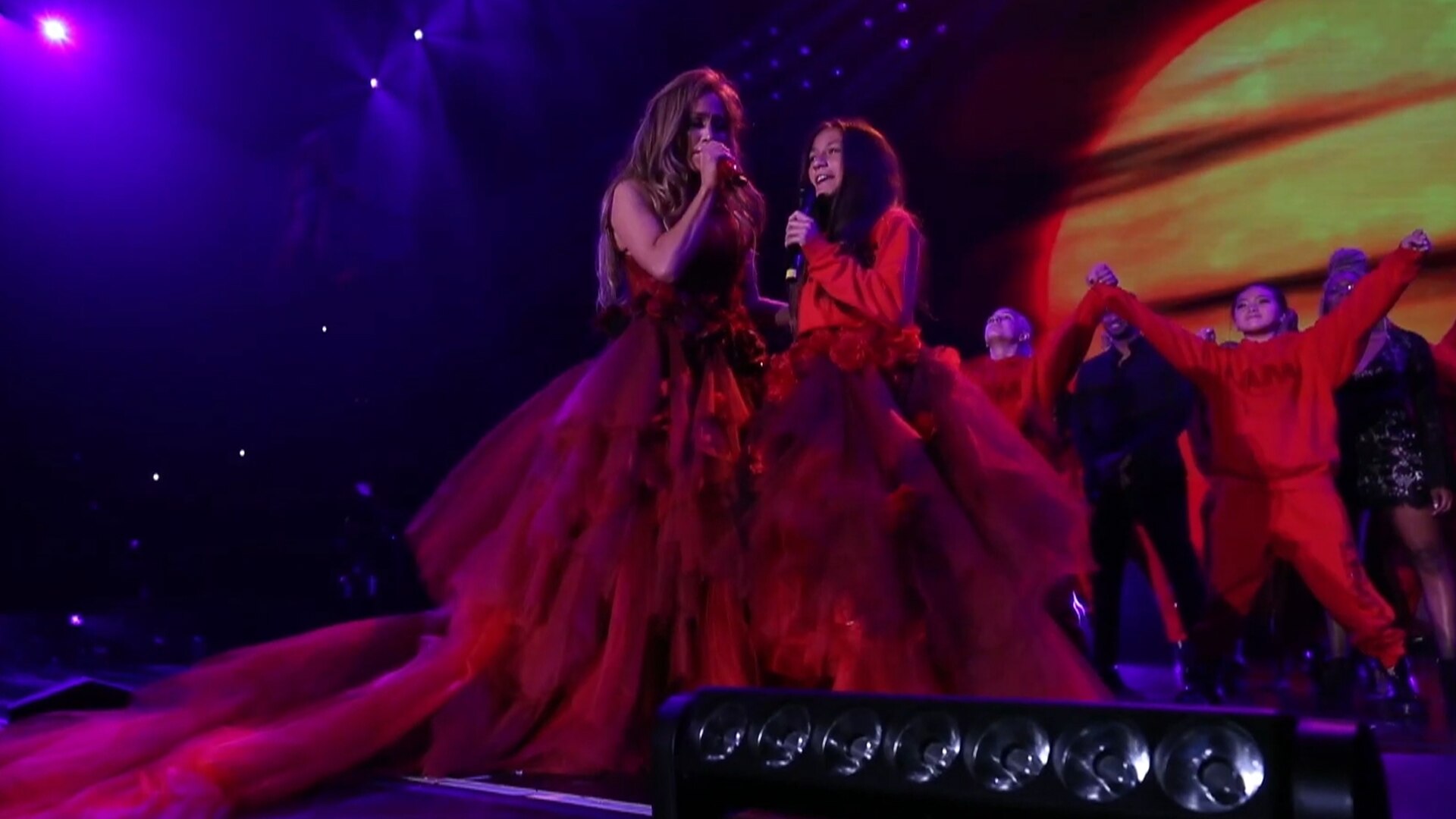 Watch Access Hollywood Interview: JLo Praises Daughter Emme's Singing ...