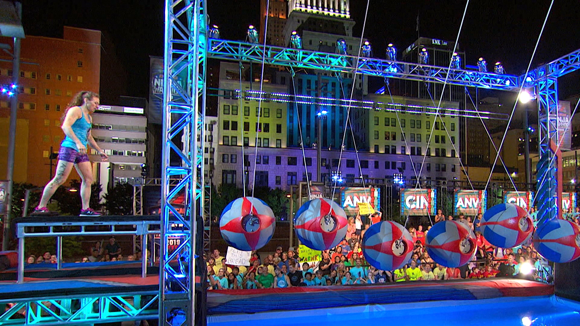 Watch American Ninja Warrior Highlight: Michelle Warnky: Cincinnati ...