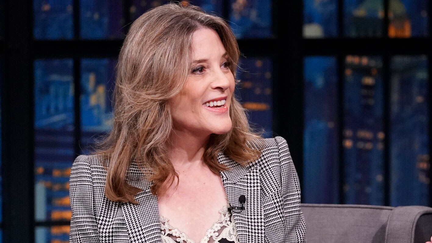 Watch Late Night with Seth Meyers Interview: Marianne Williamson on ...