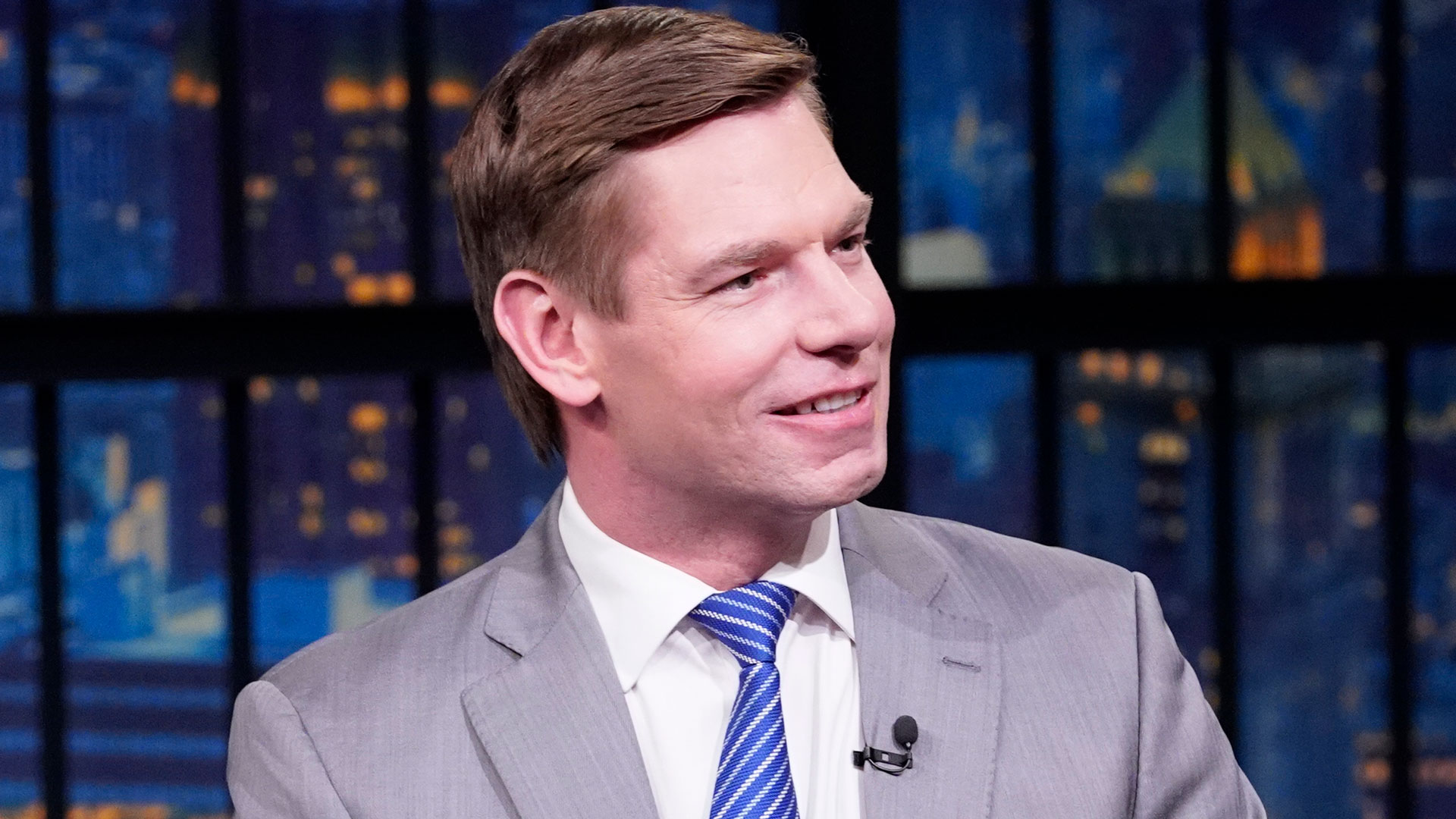 Watch Late Night with Seth Meyers Interview: Rep. Eric Swalwell Defends ...