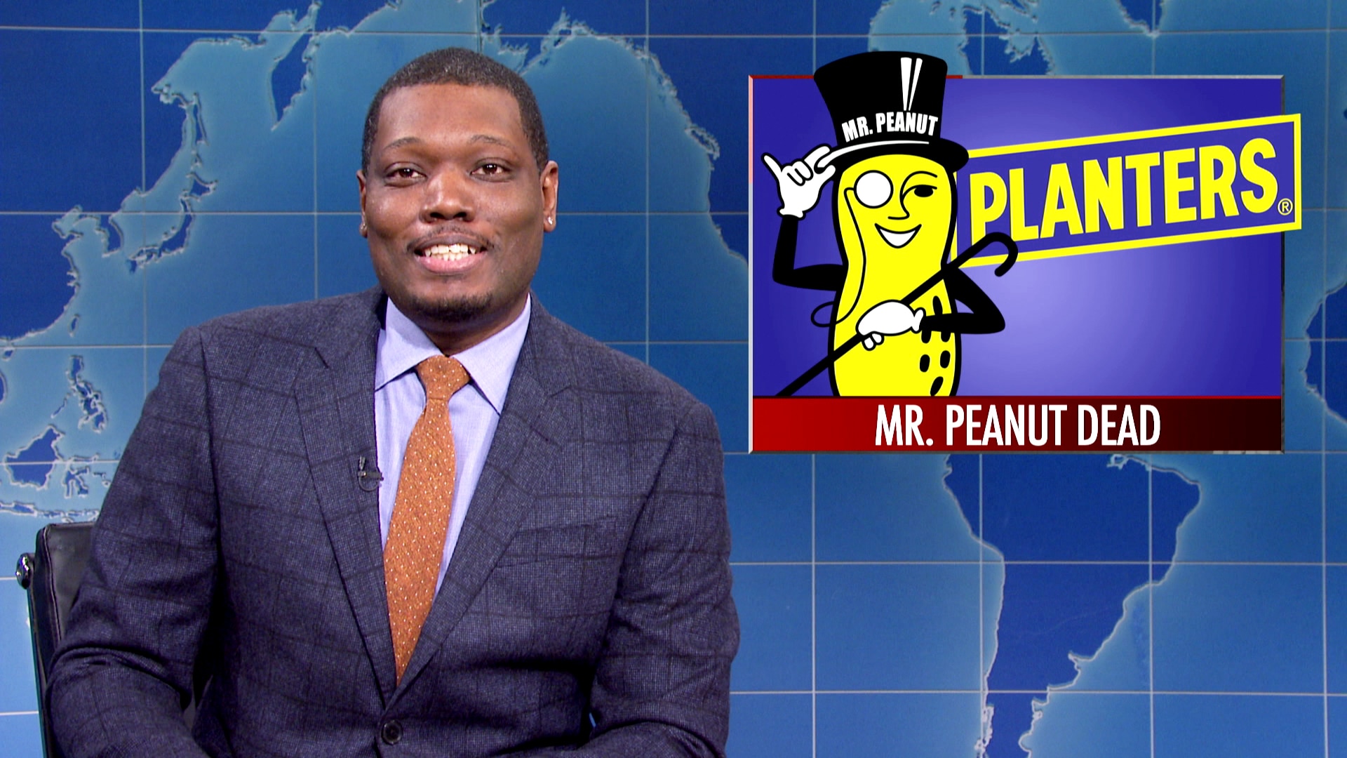 Watch Saturday Night Live Highlight: Weekend Update: Mr. Peanut Dies ...