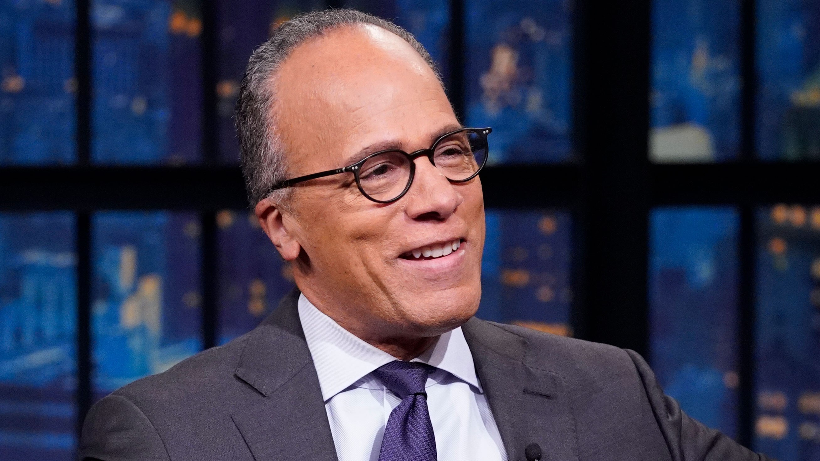 Watch Late Night with Seth Meyers Interview: Lester Holt Says All Bets ...