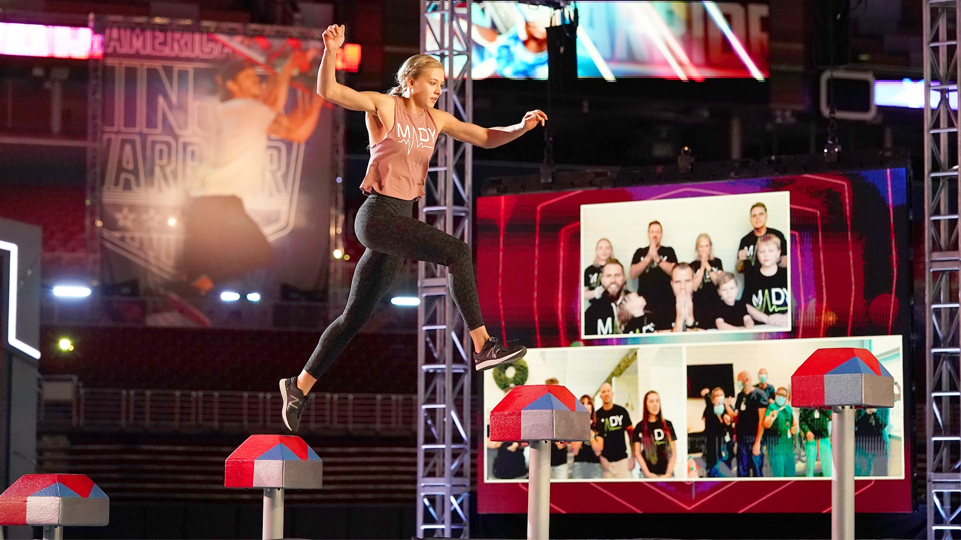 Watch American Ninja Warrior Highlight Mady Howard Brings A Nurses Toughness To The Course